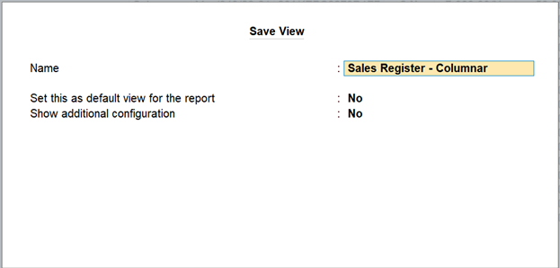5 things you can do using save view option - Welcome Trading